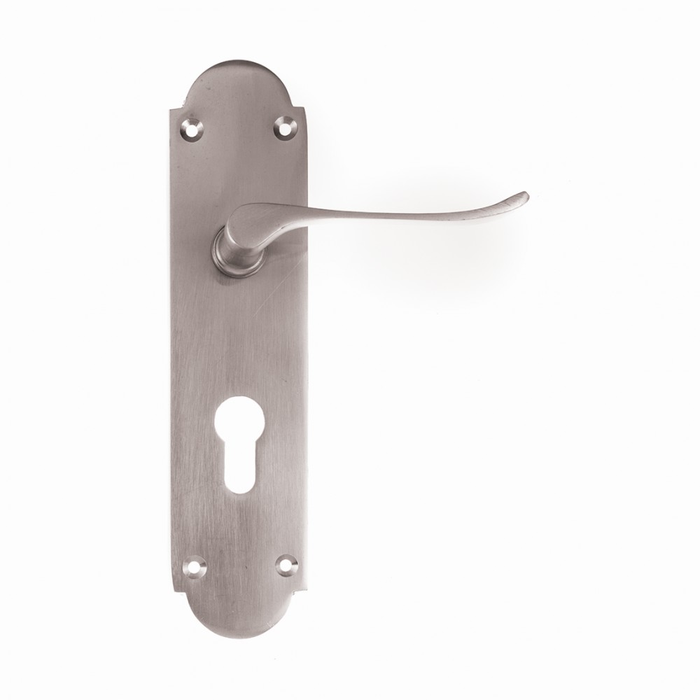 Nickle 8 Victorian Plated Cylinder Handle, - Cashbuild