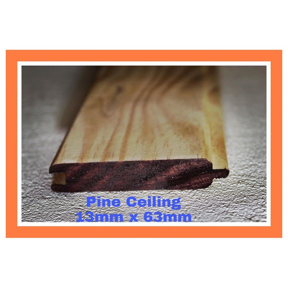 Knotty Pine Ceiling 1.2m 13mmx63mm, PINE - Cashbuild