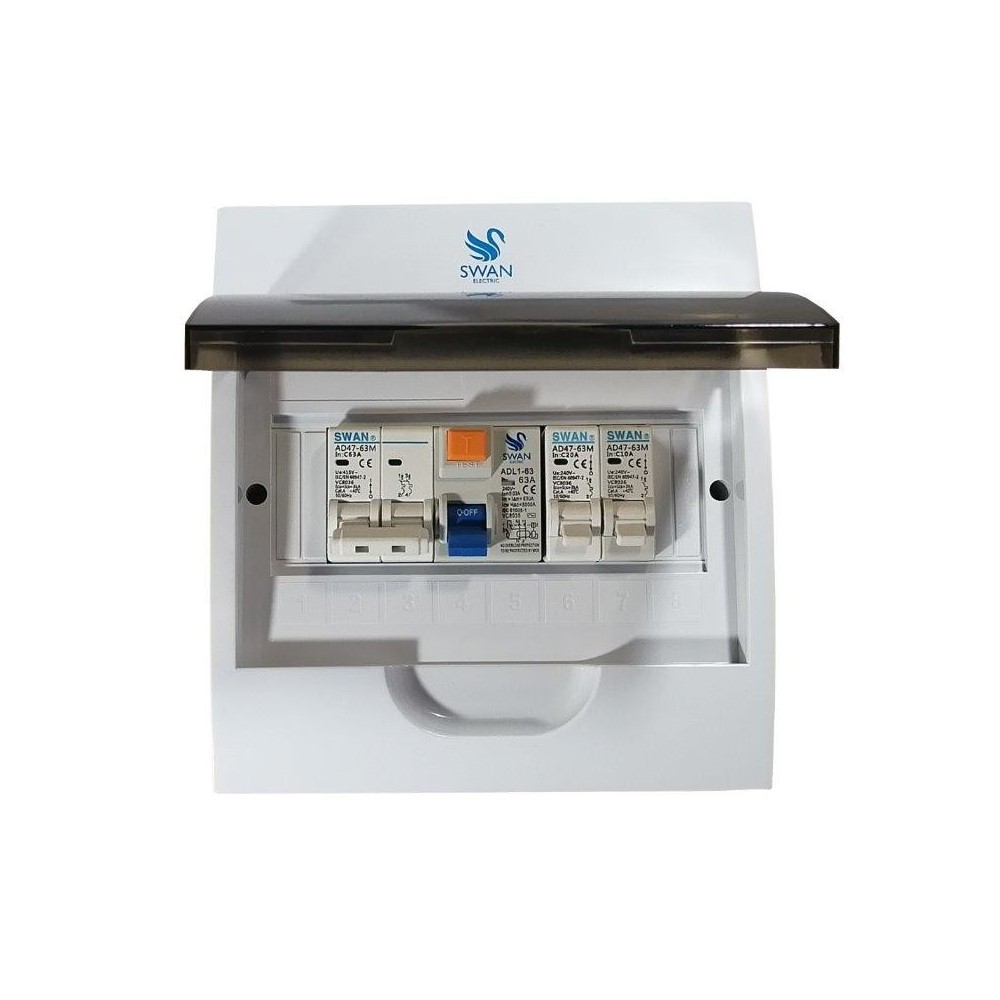 Waco 8 Module Flush Distribution Board, - Cashbuild