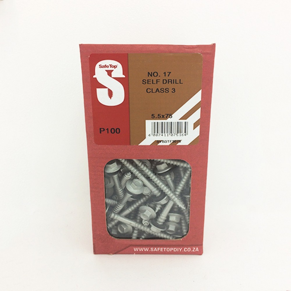 SVB Self Drive Screw Class3 5.55x75mm Box, - Cashbuild