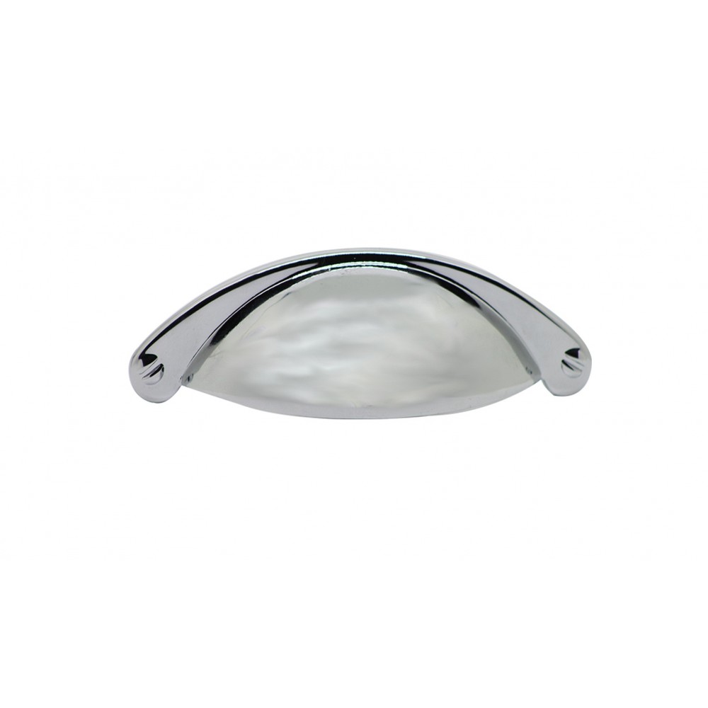 Handle Buttercup Bright Chrome 64mm, - Cashbuild
