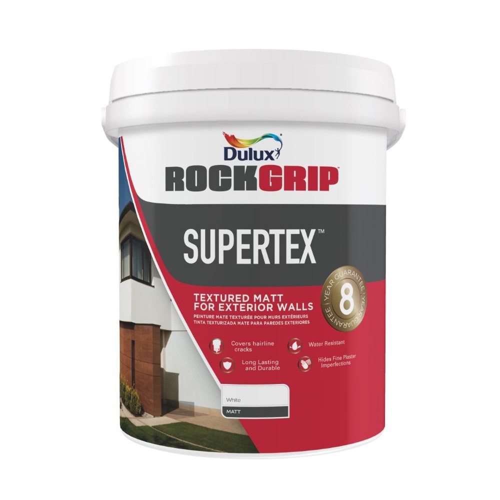 Rockgrip Supertex 20l White, ROCKGRIP - Cashbuild