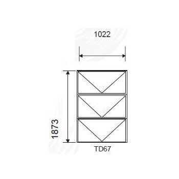 Window Frame Steel Td67 F7, ESSA STEEL - Cashbuild