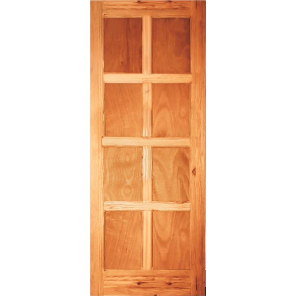8 Panel Sa Pine Door, SOLID DOORS - Cashbuild