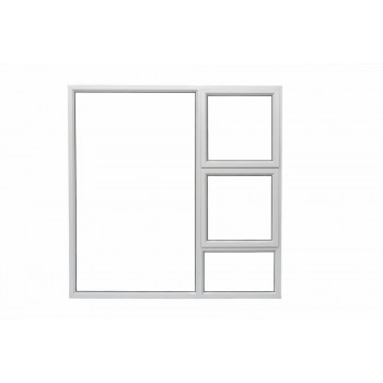 Window Frame Aluminium 28-ptt1515 Natural Clear Right Hand, MISTER ...