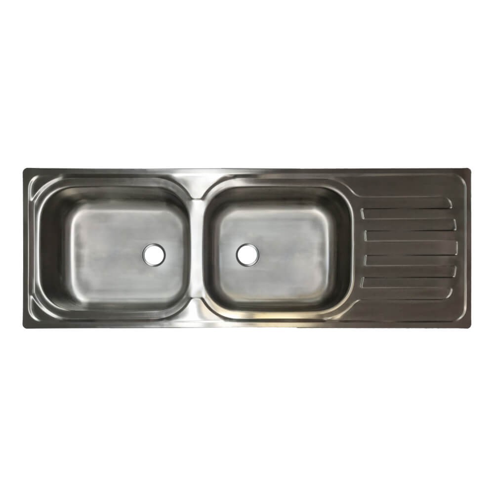 Kitchen Double Bowl Drop in Sink, KWIKOT - Cashbuild