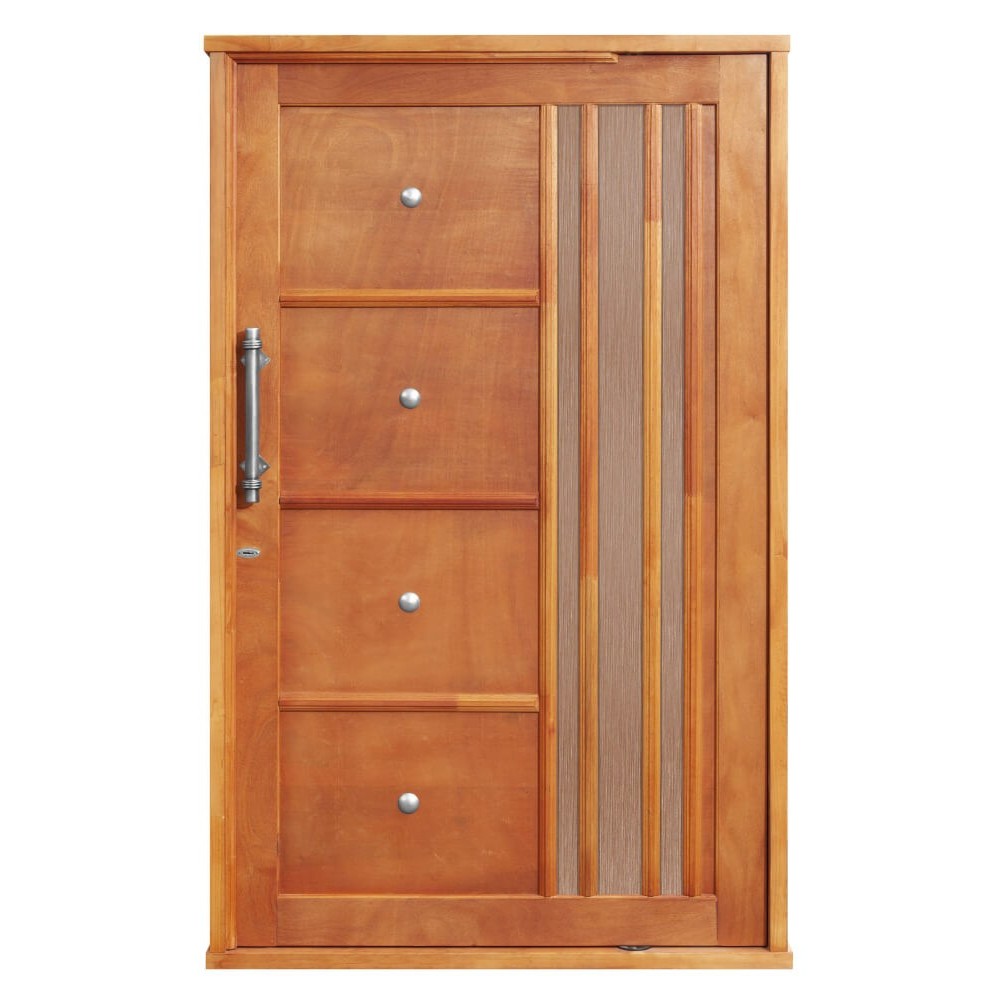 Door Wood Verona 4 Panel Bronze Pivot Set, GREENDOOR - Cashbuild