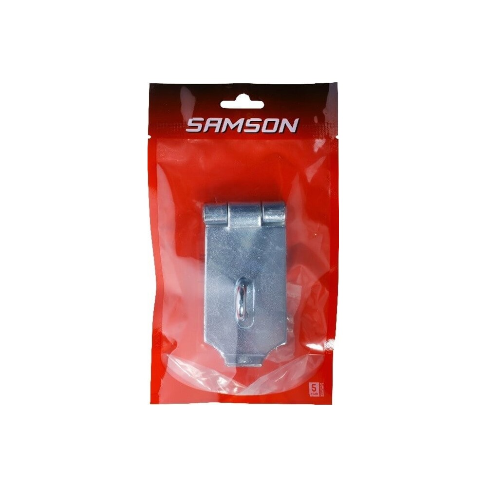 Samson Hasp & Staple H/d 100mm Zp, - Cashbuild