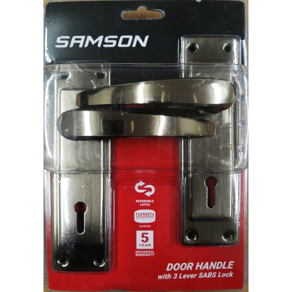 Samson Lock Set Key 3l Sabs 6" Luca Antique, - Cashbuild