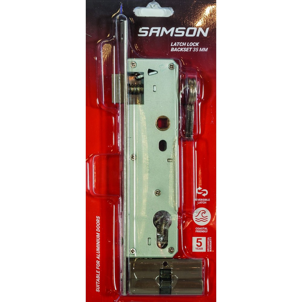 Samson Lock Latch 35mm & 65mm Cylinder, SAMSON - Cashbuild