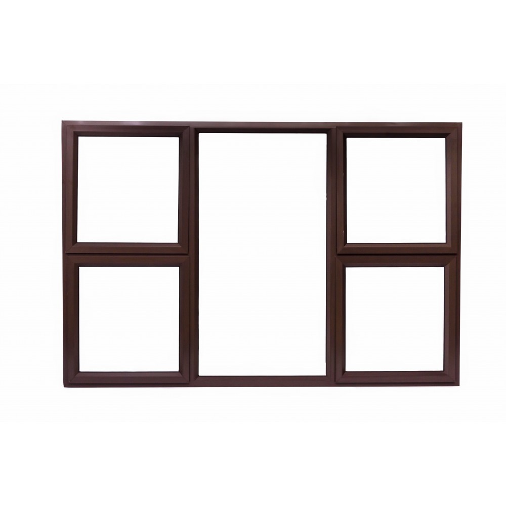 Window Frame Aluminium 28-p4tt1812 Bronze, KHANYA - Cashbuild