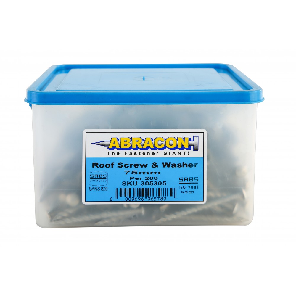 Screws Roof & Washers, - Cashbuild