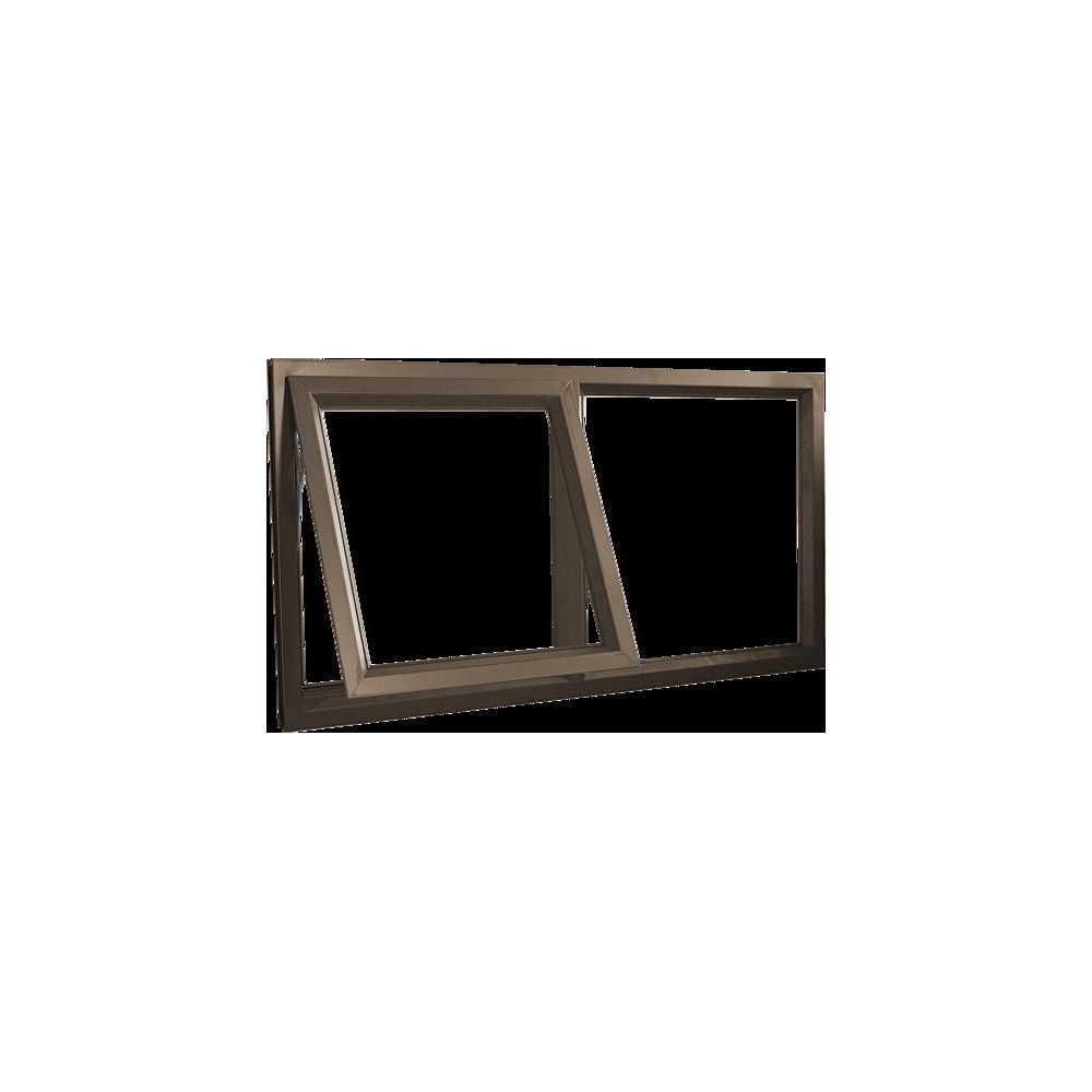 Window Frame Aluminium 28-pt186 Bronze Clear Left Hand, ROBMEG ...
