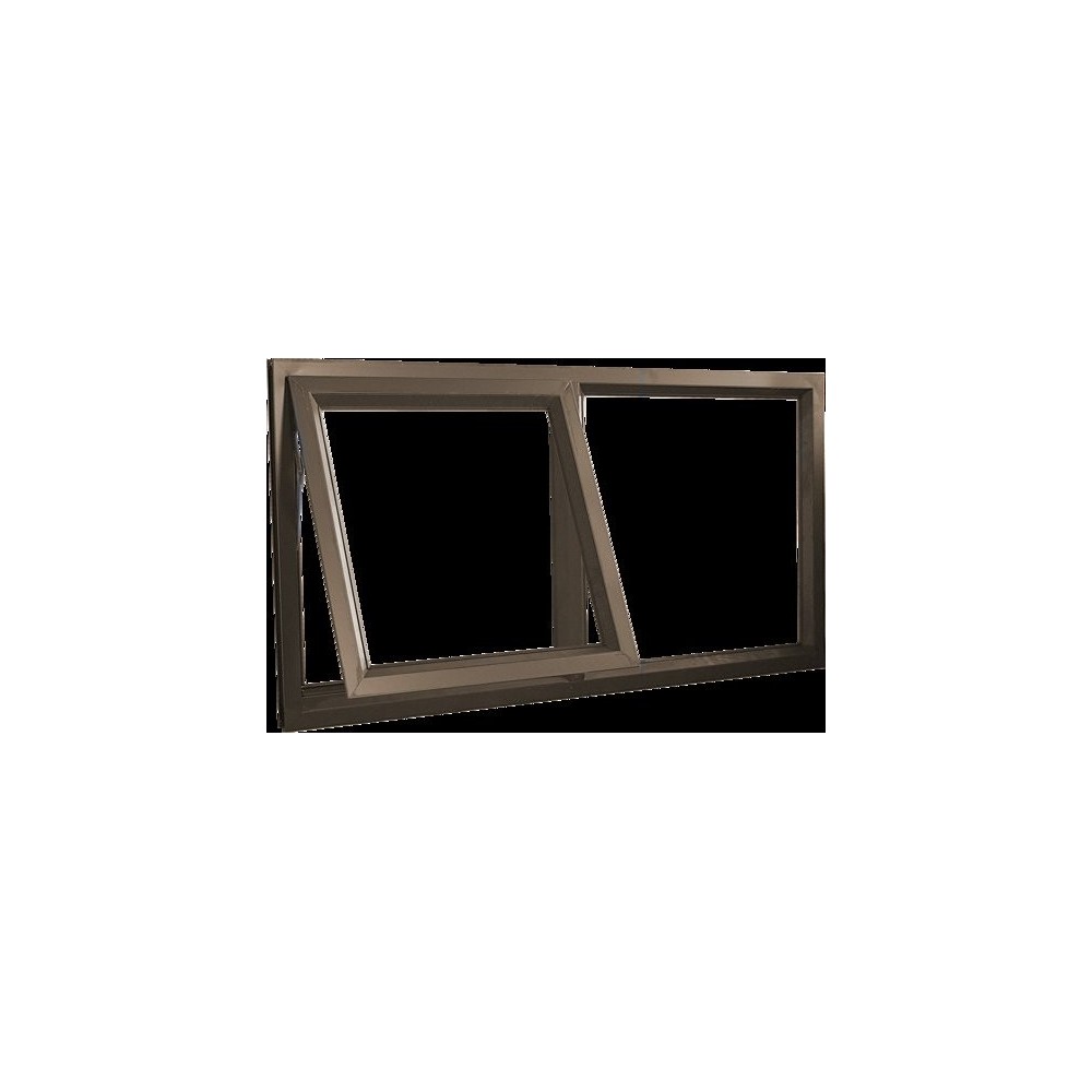 Window Frame Aluminium 28-pt186 Bronze Clear Left Hand, ROBMEG ...