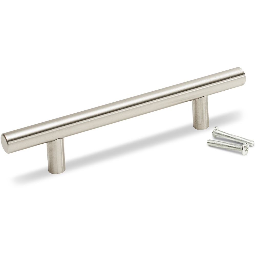 Samson Bar Handle Hollow 201 Grade Stainless Steel 128mm, - Cashbuild