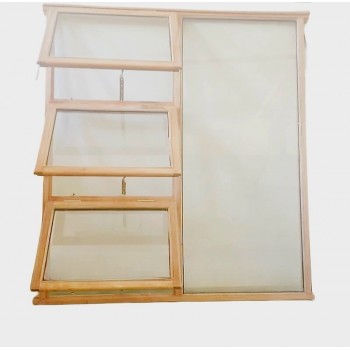 Window Frame Merani Full Pane Wood A14 Full Glazed, ELULA - Cashbuild
