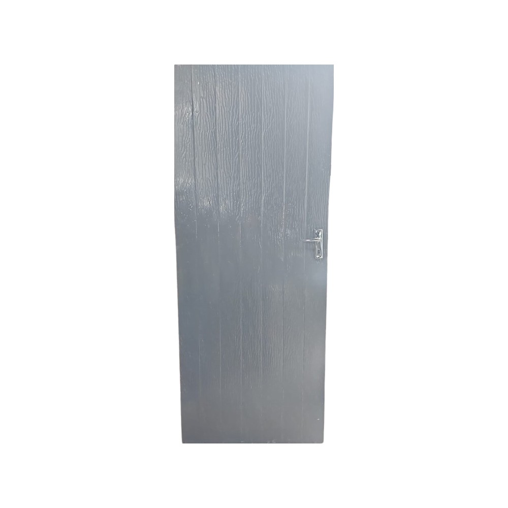 Door Steel Leaf ONLY with Mortice Lock, Open In, Left Hand, - Cashbuild