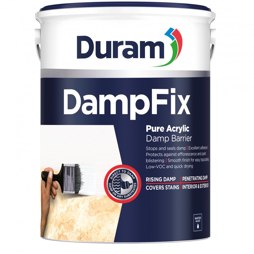 Duram Dampfix 5L White, DURAM - Cashbuild
