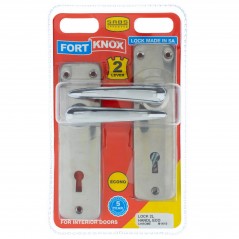 Fort Knox Euro Profile Lock Eco Chrome Handle, FORT KNOX - Cashbuild