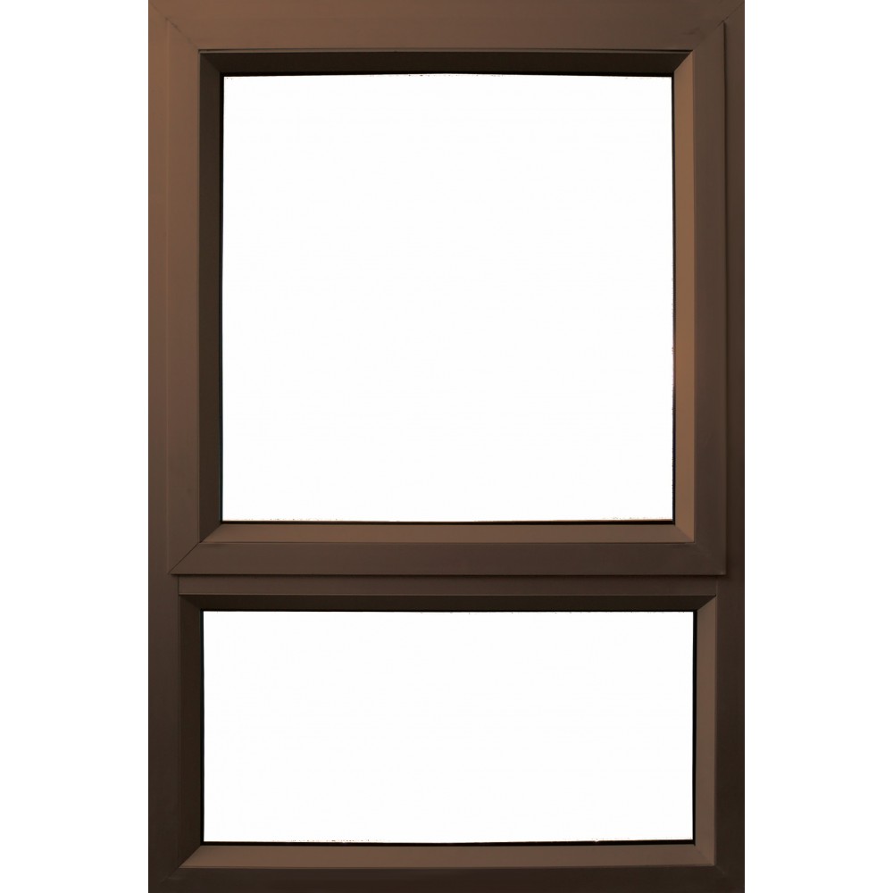 Window Frame Aluminium 28-pt69 Bronze Obscure, ROBMEG ALUMINIUM - Cashbuild