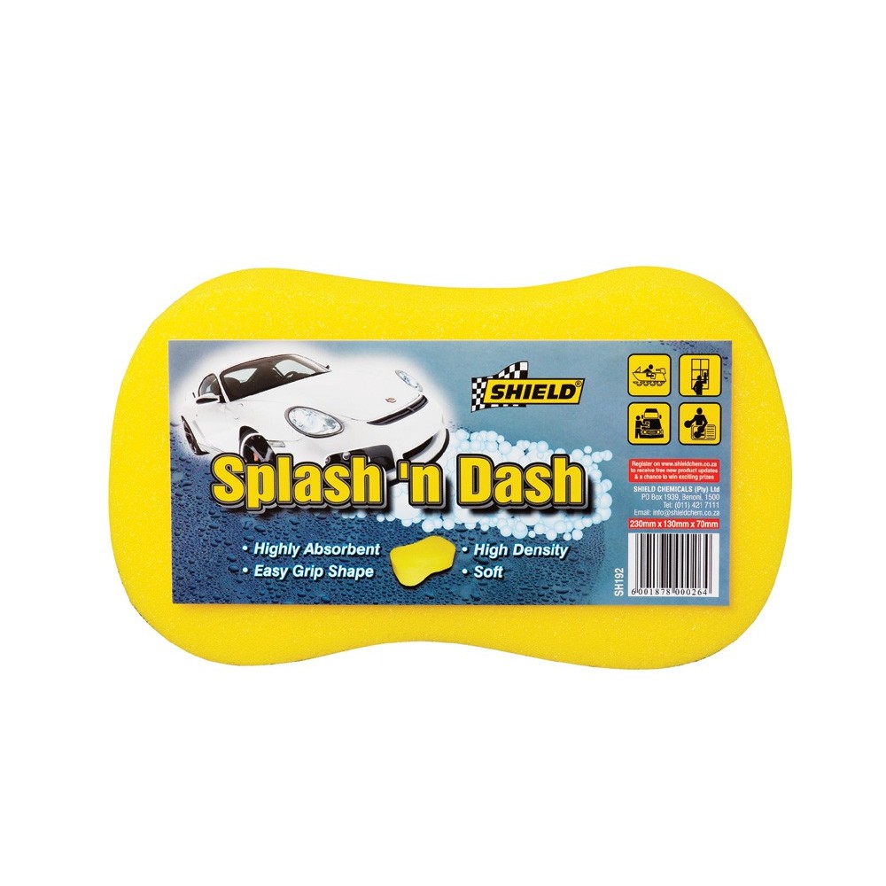 Shield Splash N Dash Sponge, SHIELD - Cashbuild
