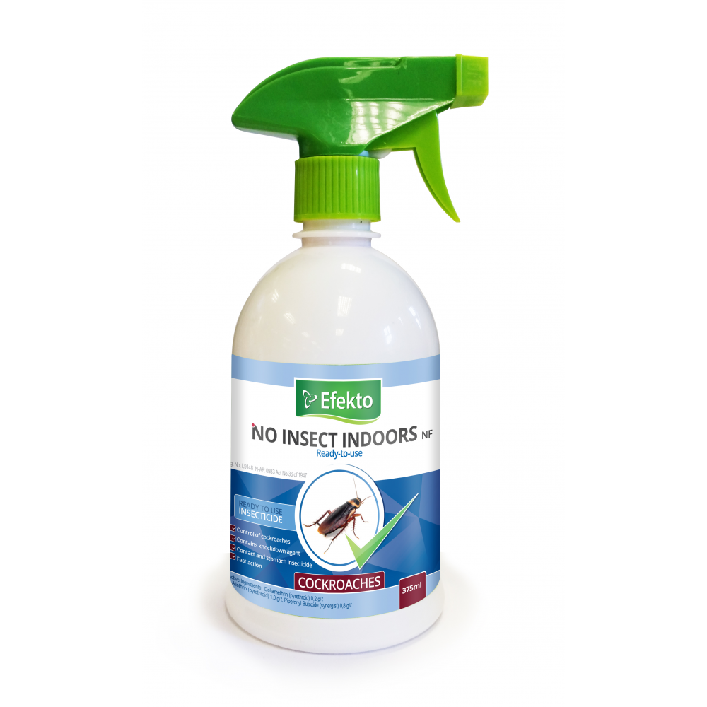 Efekto No Insect Indoors Rtu Cockroaches 375ml, Efekto - Cashbuild