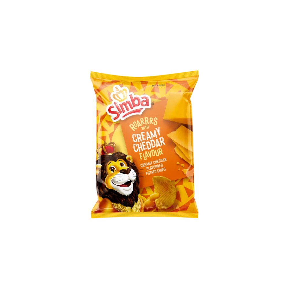 Simba Chips Creamy Cheddar 36G, - Cashbuild