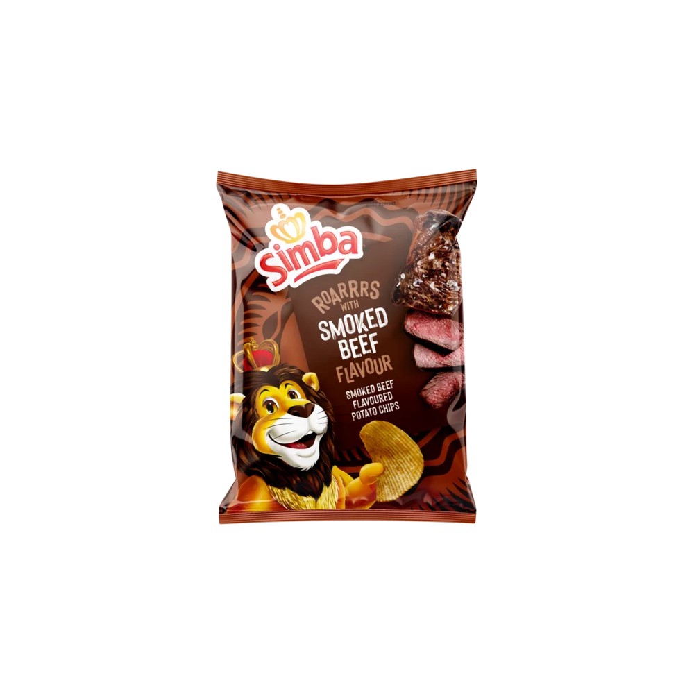 Simba Chips Smoked Beef 36G, - Cashbuild