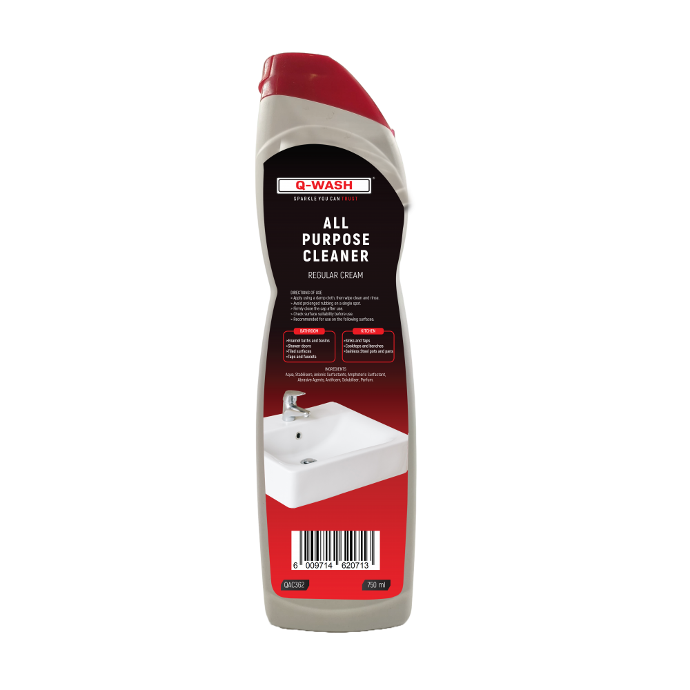 Q-Wash All Purpose Cleaner Cream Regular, Q-Wash - Cashbuild