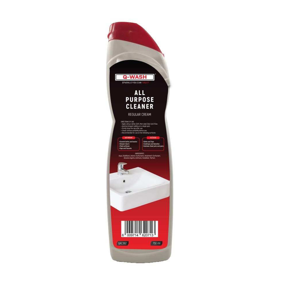 Q-Wash All Purpose Cleaner Cream Regular, Q-Wash - Cashbuild