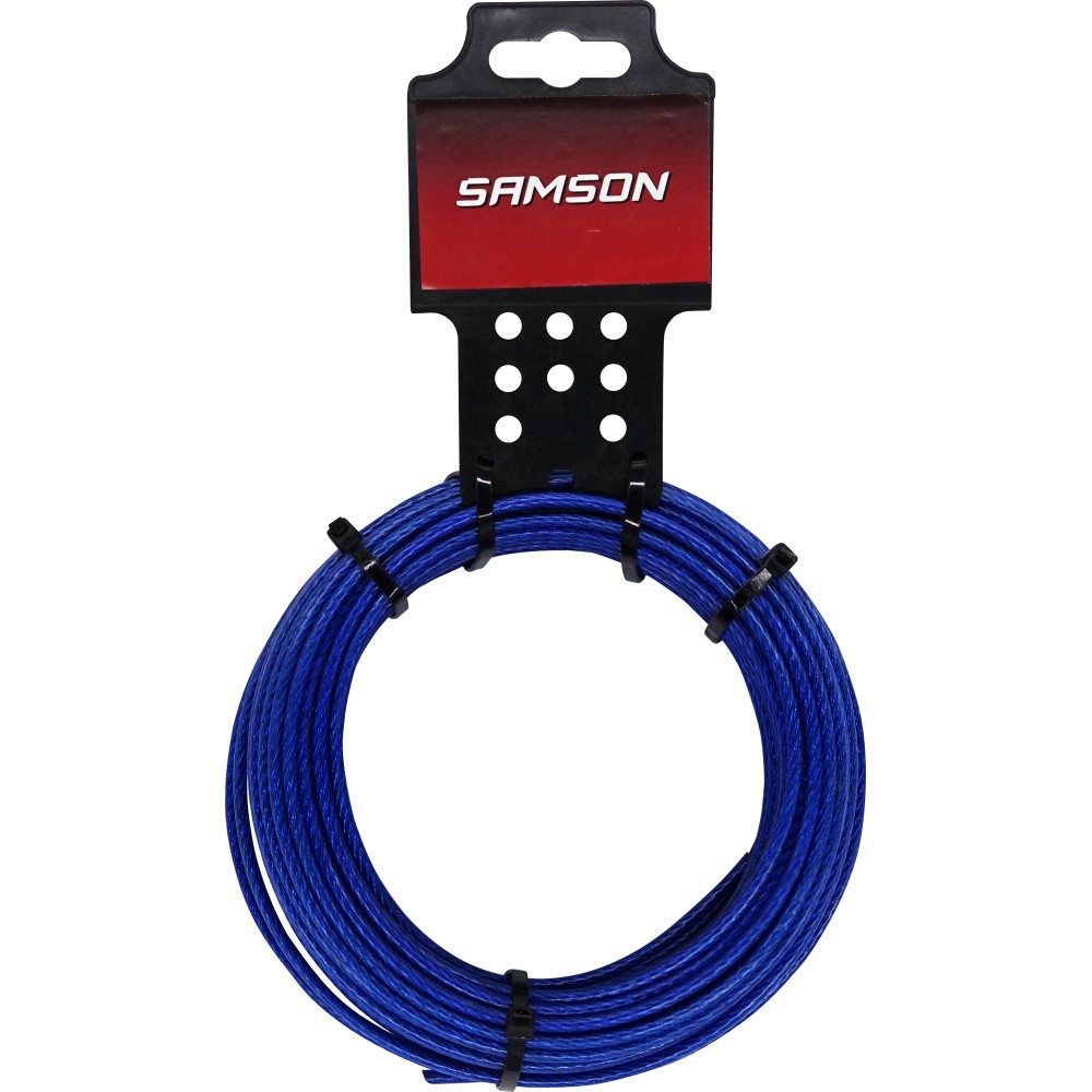 Samson Steel Cable Pvc Coat Blue 2.4X3.2, - Cashbuild